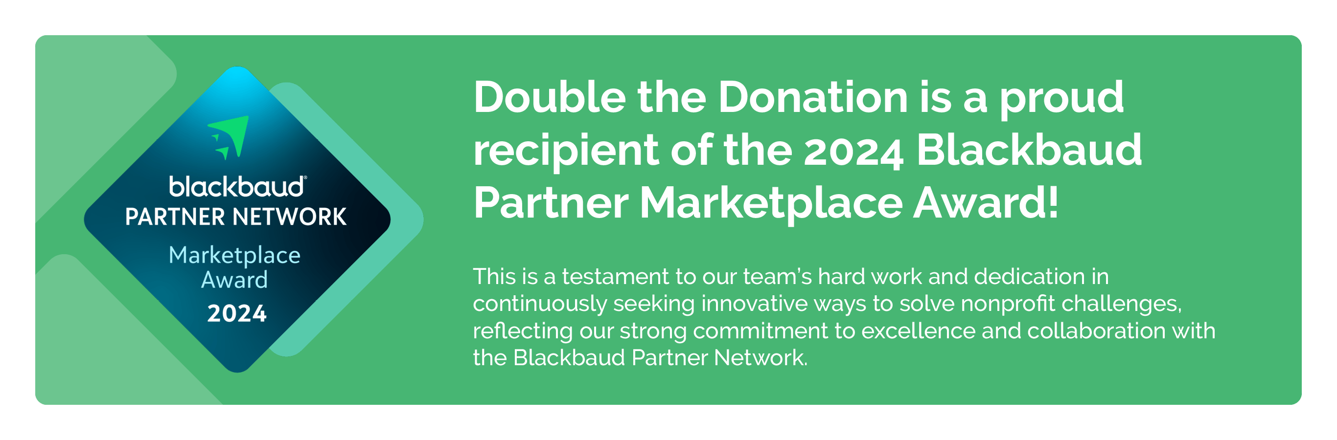 Blackbaud + Double the Donation